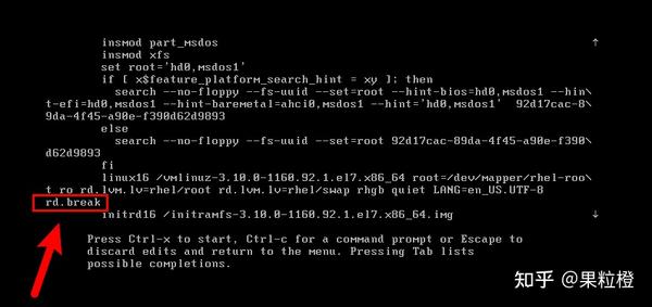 RHEL7的root密码重置 - 知乎