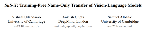 ICCV 2023 | SuS-X：仅靠类别名称微调CLIP模型，剑桥大学联合DeepMind出品 - 知乎