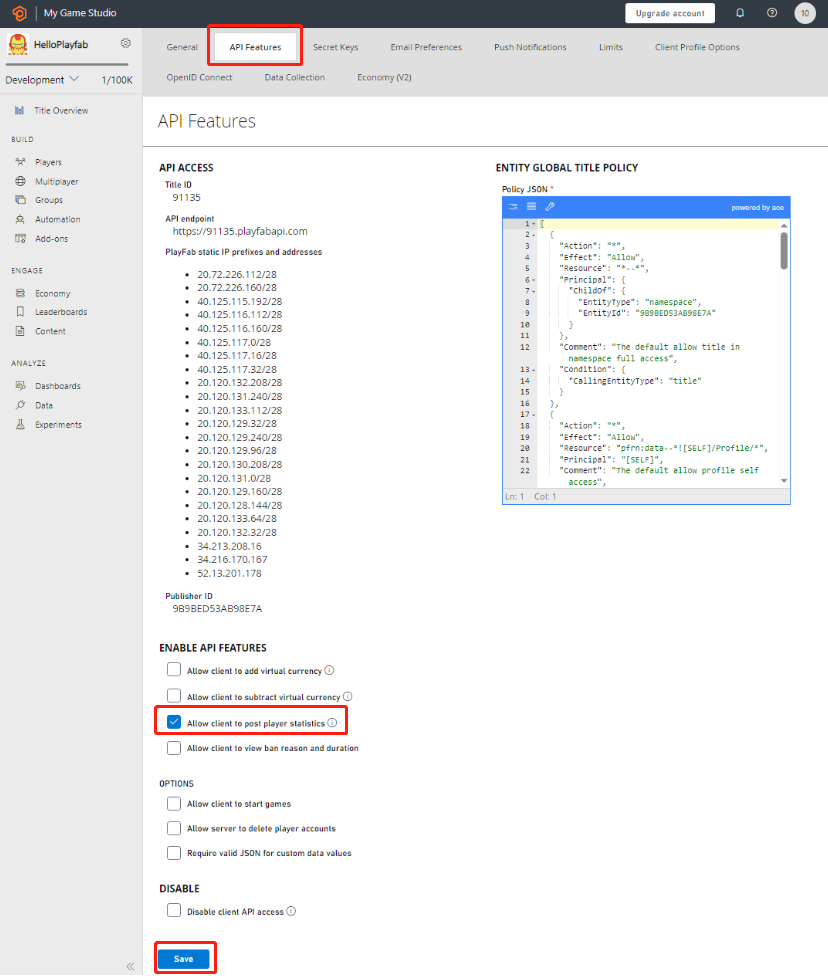游戏开发工具箱(3) 开箱即用的云游戏后端——PlayFab快速上手指南(上) - 知乎