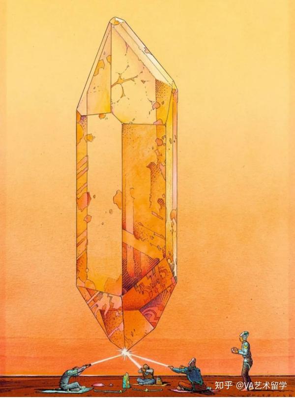 VA大师说第33期 | 一起进入法国泰斗漫画家莫比斯的概念艺术世界 - 知乎