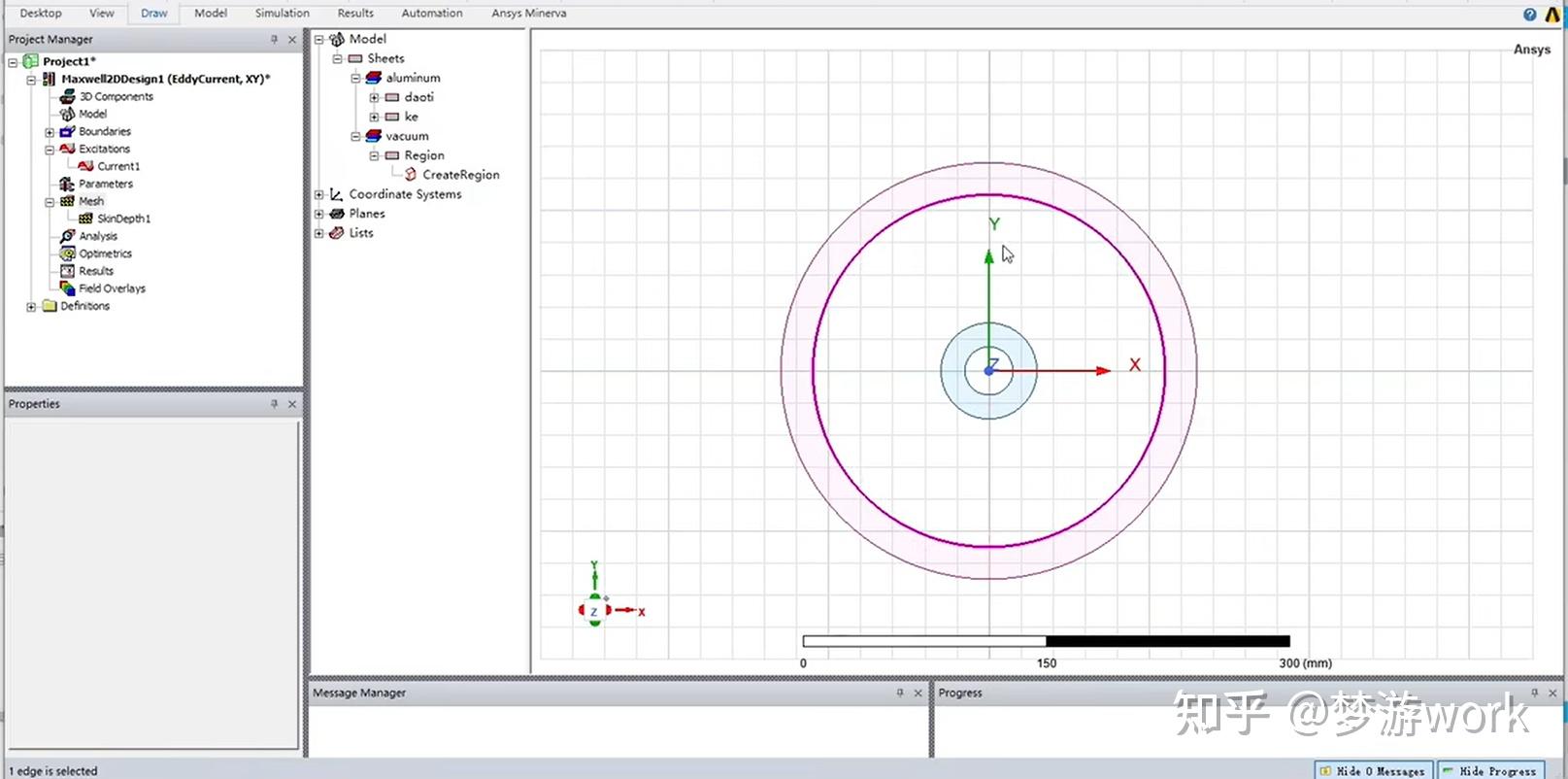 Maxwell 2D涡流场分析要点和心得 ，在北鲲云上快速开始Maxwell - 知乎