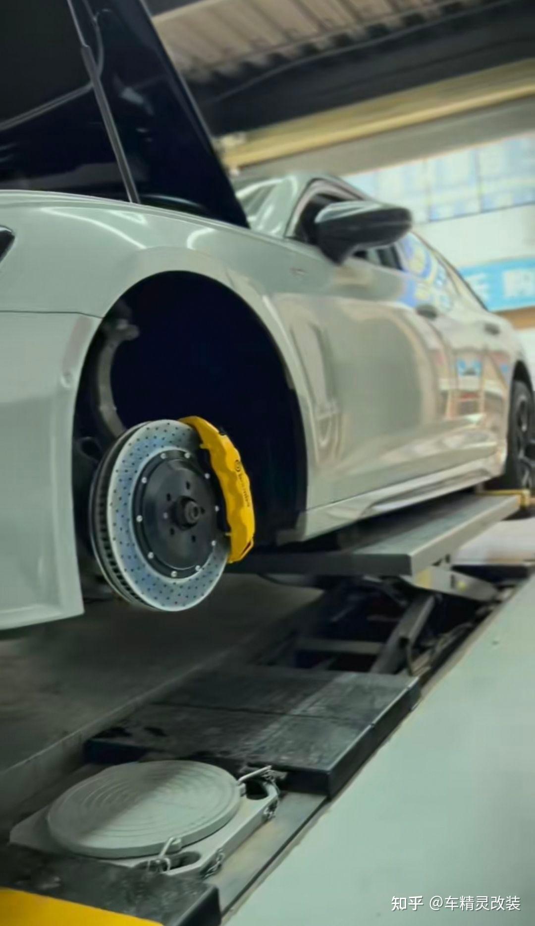 （奥迪A6l刹车改装）Brembo大六卡钳，颜值拉满、饱满帅气制动 - 知乎