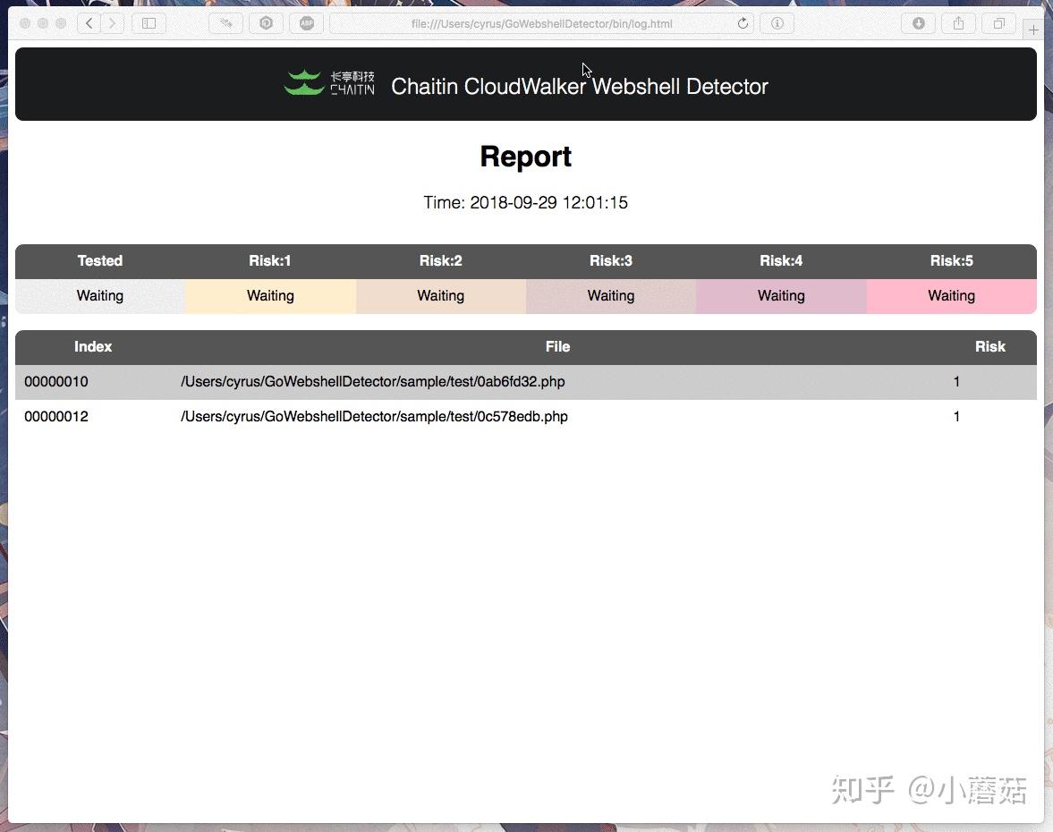牧云（CloudWalker）开源|如约而至: Webshell核心检测引擎 - 知乎