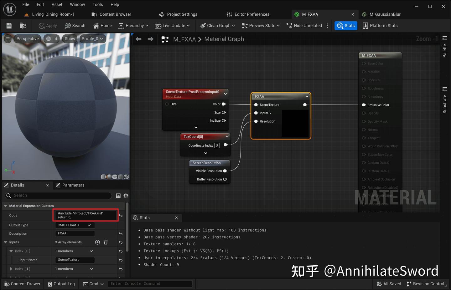 【UE5】材质自定义节点使用 USF - 知乎