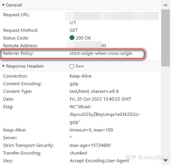 什么是 HTTP 响应字段里的 Referrer Policy - 知乎