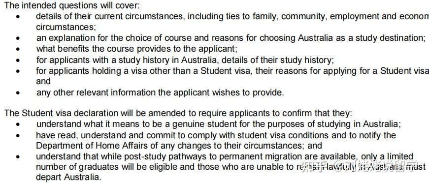 重磅消息！澳洲学生签证启用GS审核新标取代GTE~ - 知乎