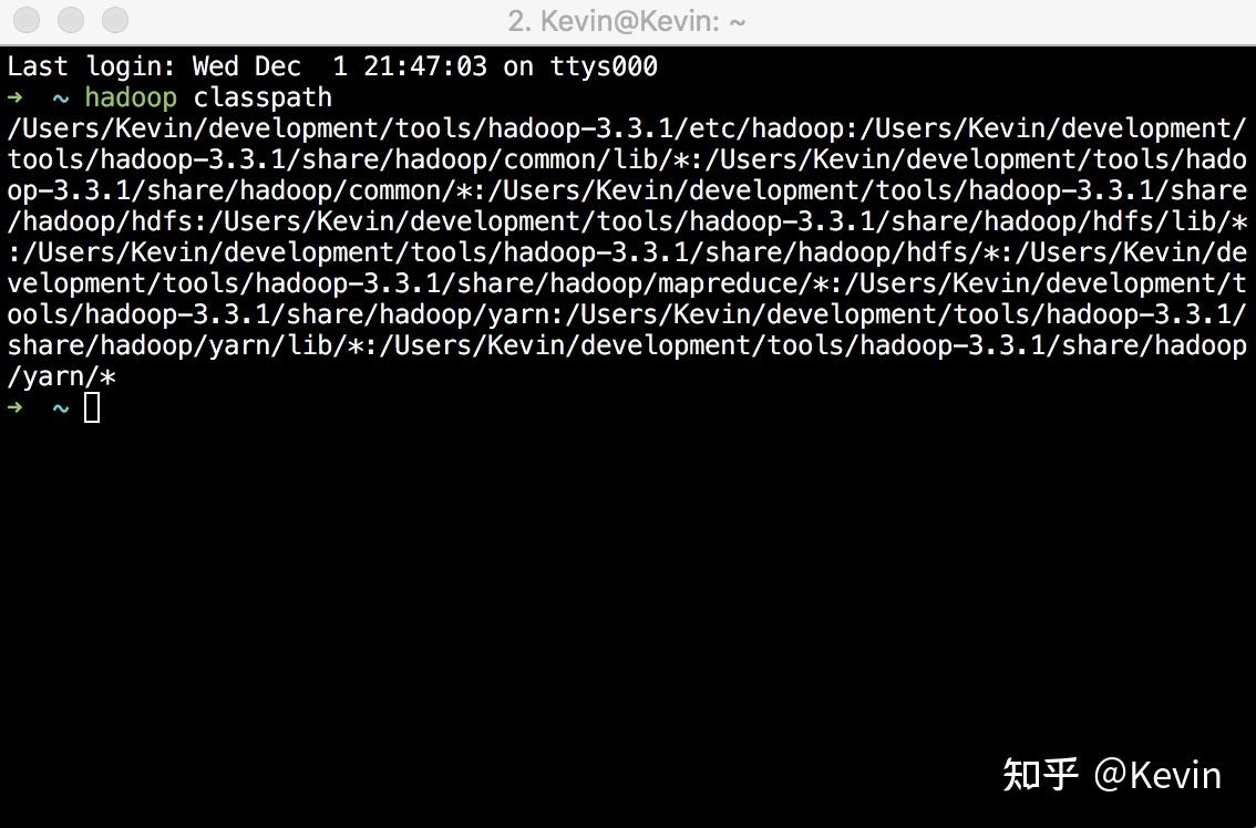 Hadoop入门--Mac OS环境下Hadoop 3.3.1伪单机模式 - 知乎