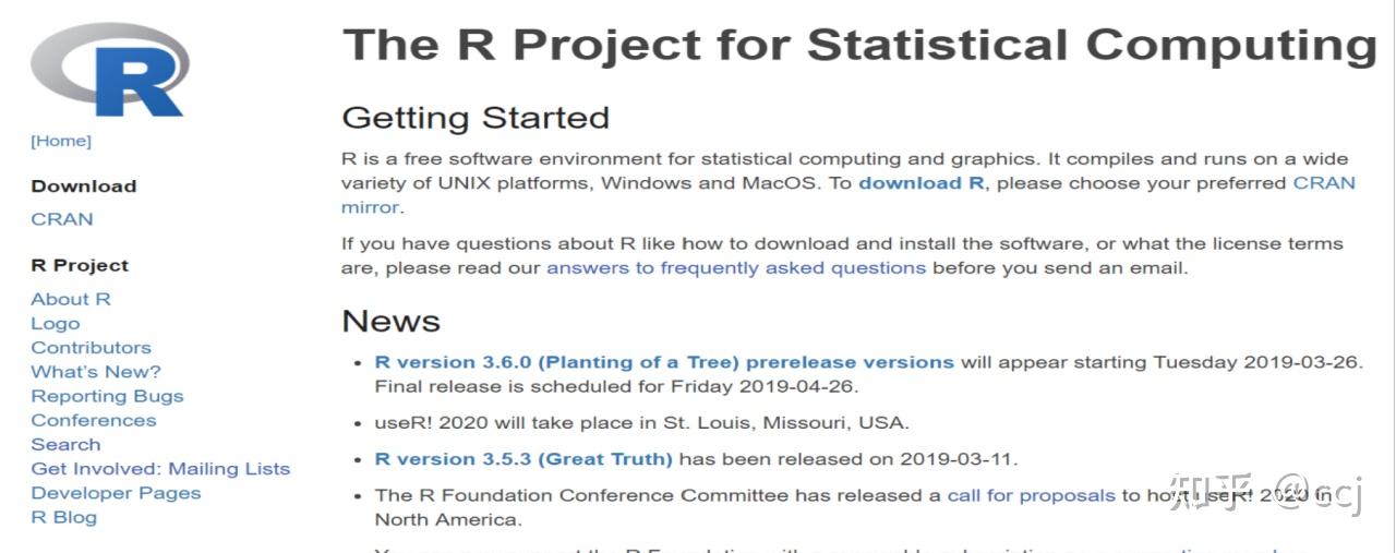 R语言 | 基础入门01 : R语言简介与安装 - 知乎
