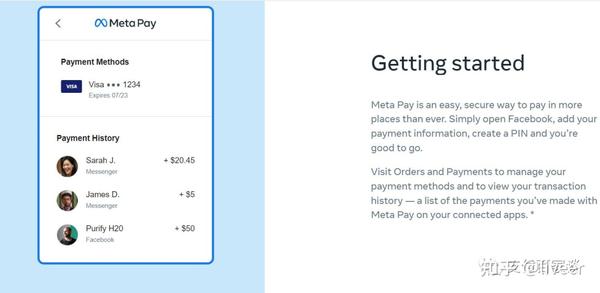 Meta Pay介绍 - 知乎