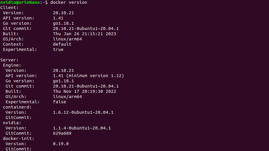 在Jetson Orin Nano开发套件上使用Docker技术 - 知乎
