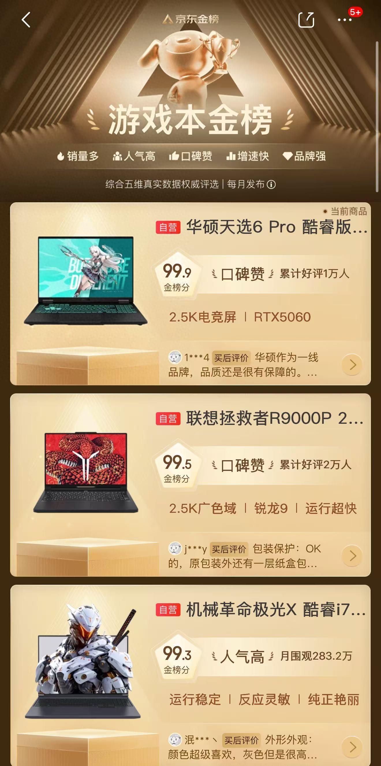 618游戏本TOP3金榜揭晓！三品牌产品在列，优缺点全剖析 - 知乎