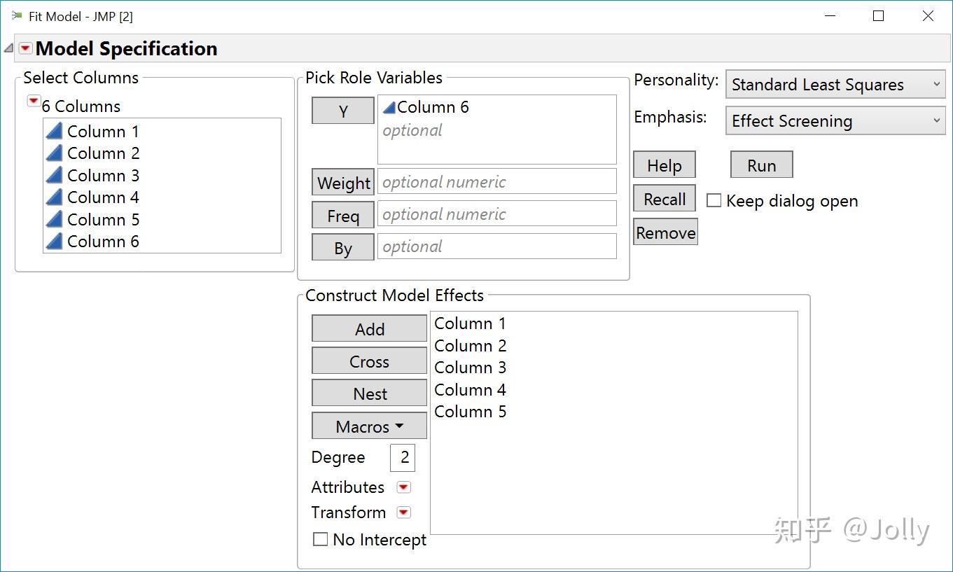 如何用JMP软件拟合多元线性回归方程_简易操作版 - 知乎