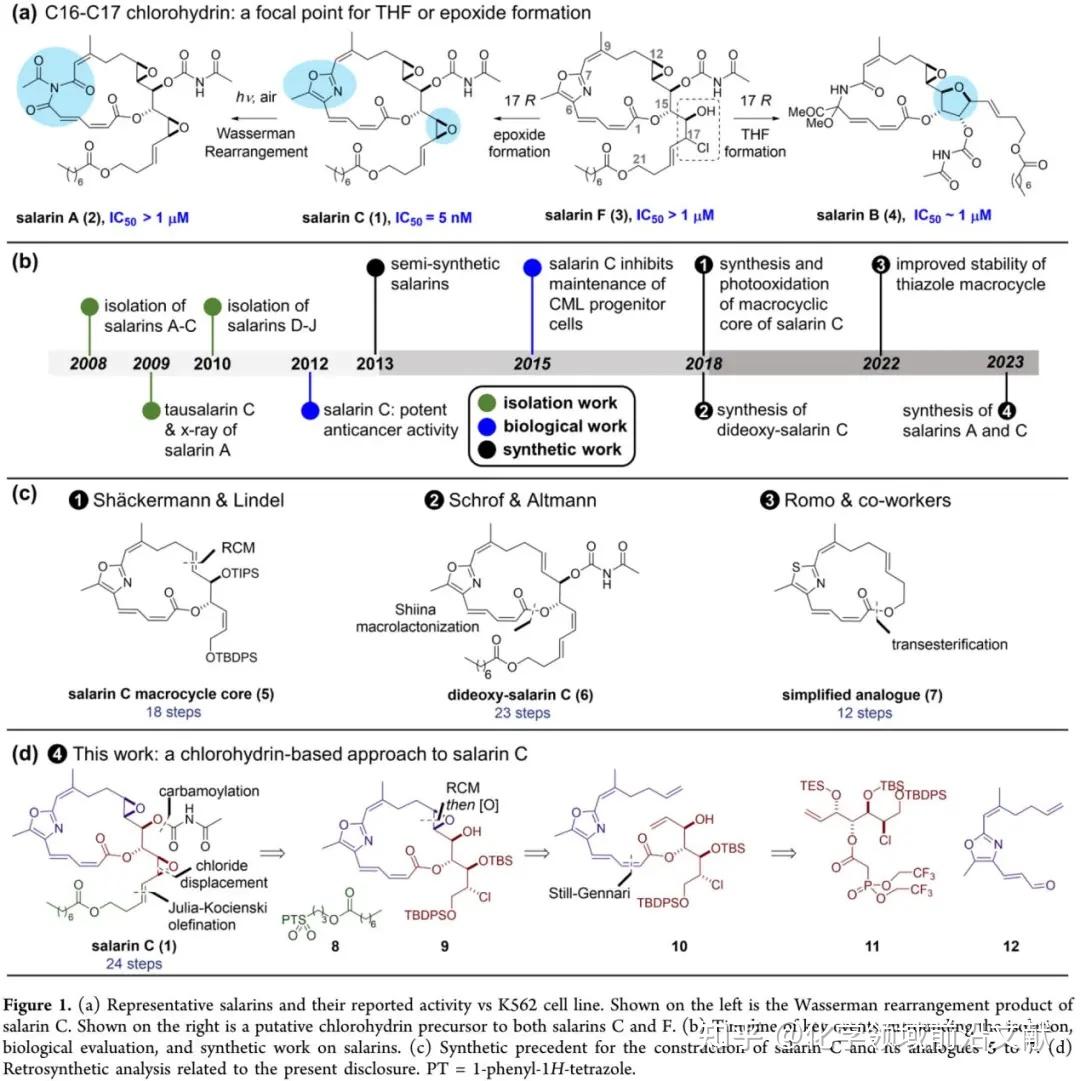 JACS：抗癌大环内酯海洋天然产物Salarin A和C的首次全合成 - 知乎