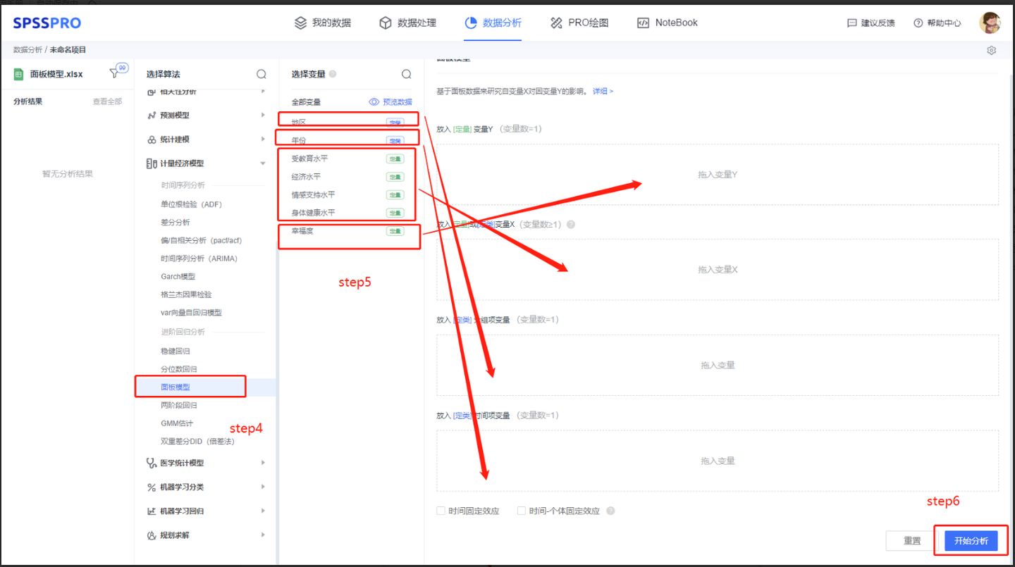 【SPSS】一文读懂面板模型选择 - 知乎