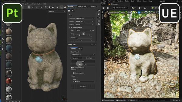 虚幻 UE5 python - Substance 3D Painter 同步插件使用及开发指南 - 知乎
