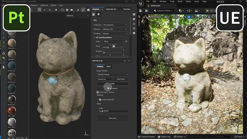 虚幻 UE5 python - Substance 3D Painter 同步插件使用及开发指南 - 知乎