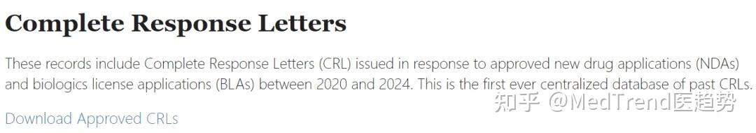 FDA首次解封“黑匣子”，CRL高频雷区曝光：问题占50% - 知乎