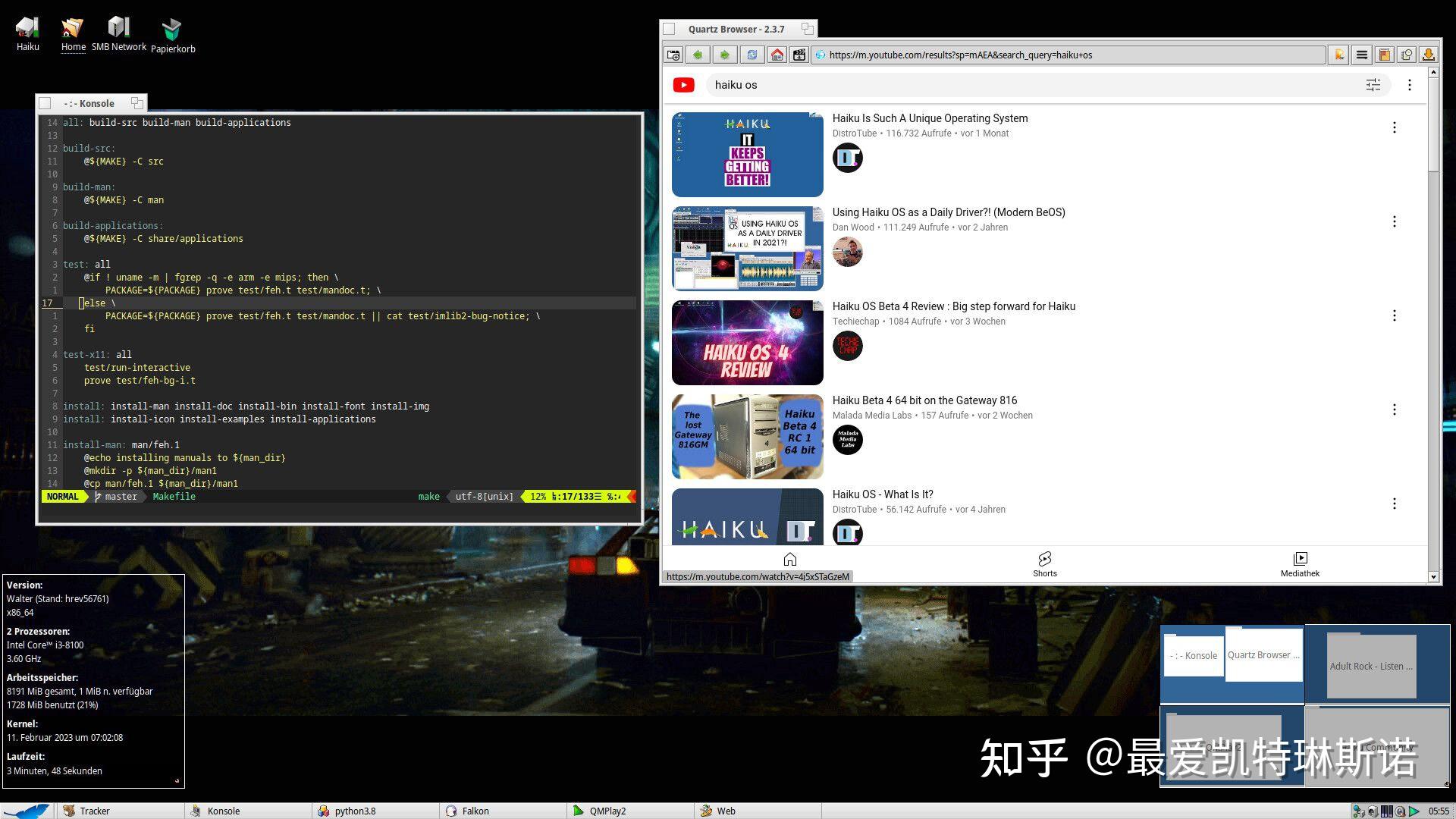 haiku os系统的精美外观2023年 - 知乎