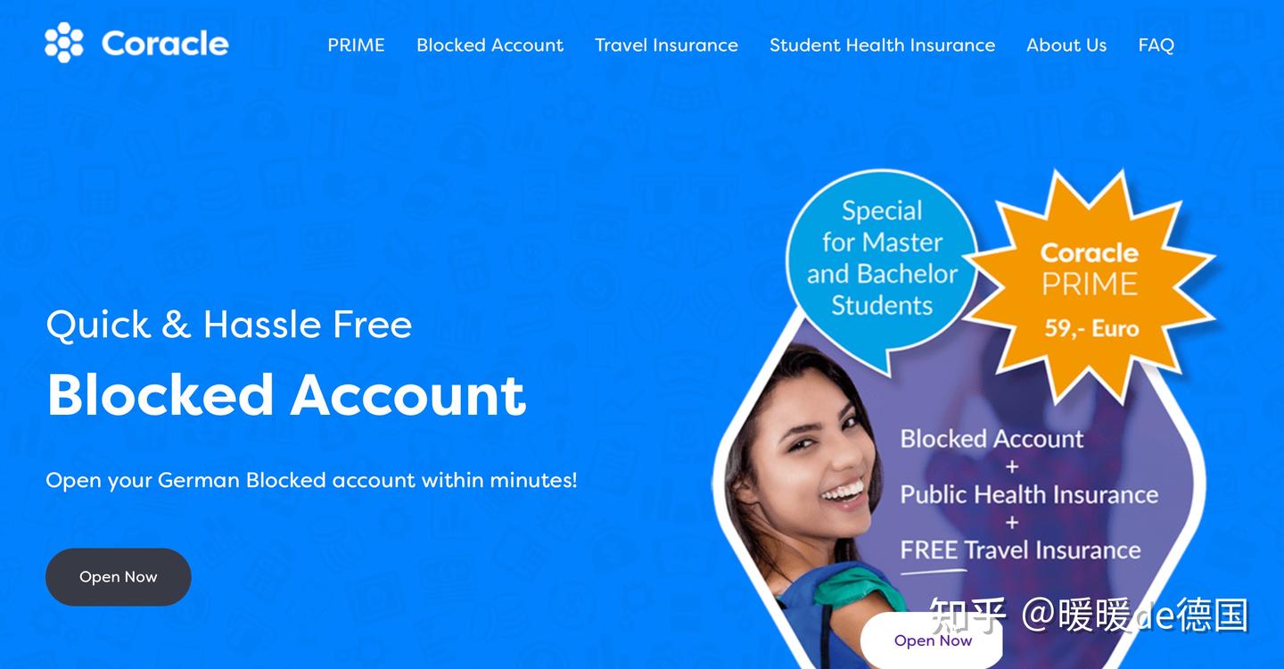 【德国】德国留学保证金账户最全开通攻略（Expatrio/Fintiba/Coracle) - 知乎