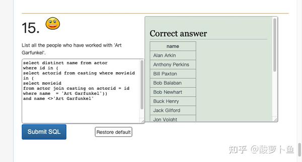 【刷题】SQLZOO（13-18）（完） - 知乎