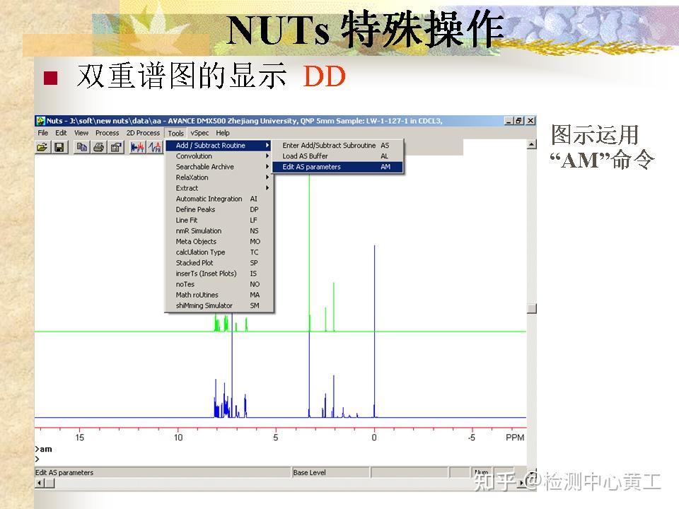 NUTs处理NMR谱图技巧（附PPT!） - 知乎