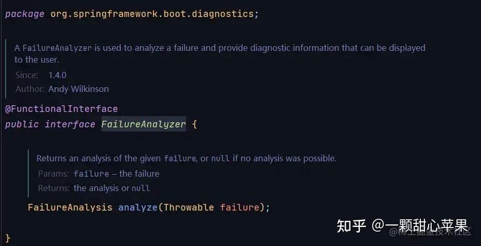 SpringBoot核心特性——自定义启动失败分析 - 知乎