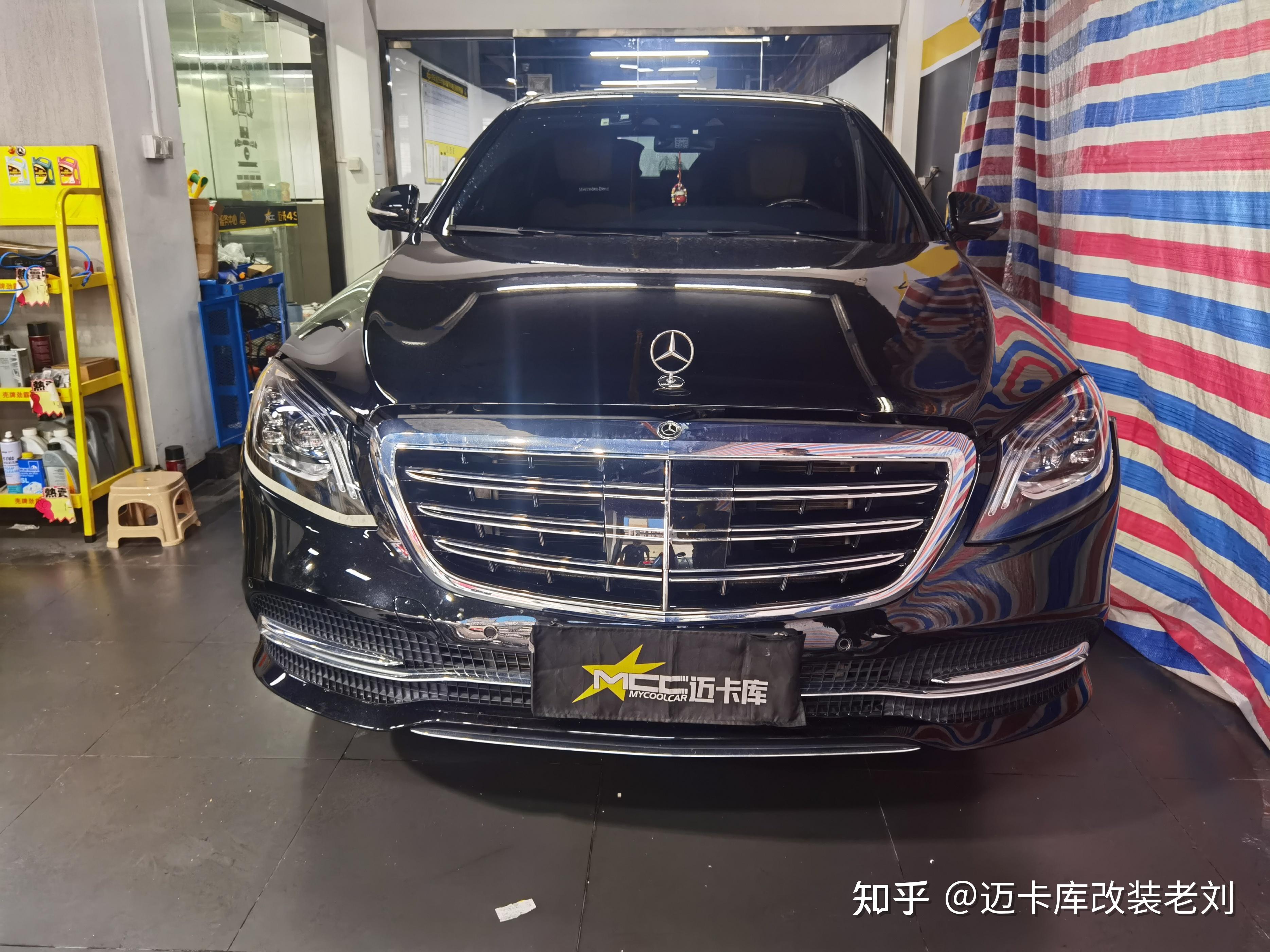 老改新打造高性能外观，20款奔驰S350改AMG S63包围、轮毂、排气等 - 知乎