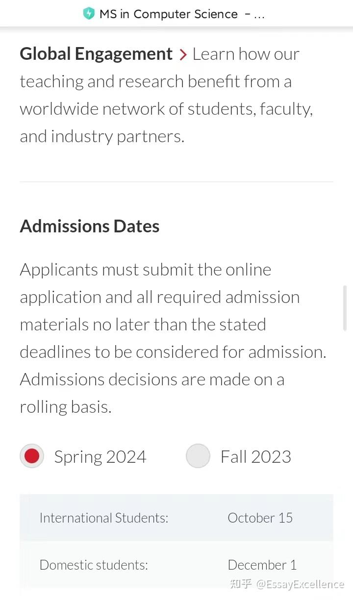 NEU CSAlign 24Spring转码项目申请：高质量的文书是录取关键！ - 知乎