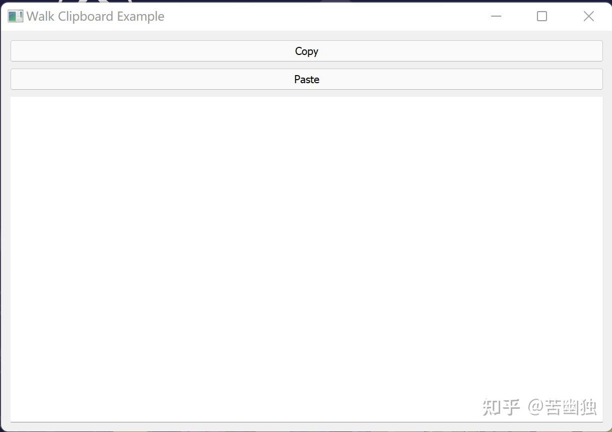 GO语言： Walk库图例分析（一） - 知乎