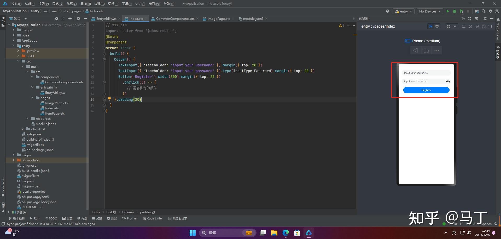 鸿蒙HarmonyOS实战-ArkUI组件（Button） - 知乎