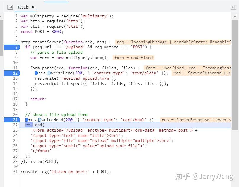 如何使用 multiparty 工具库在 Node.js 应用里解析 multipart form-data 格式的请求 - 知乎