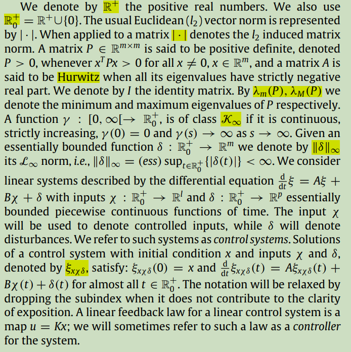 An ISS self-triggered implementation of linear controllers - 知乎