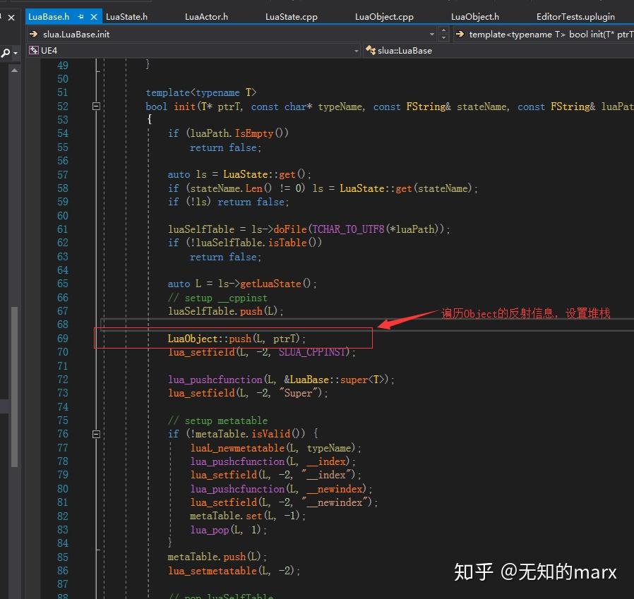 UE4中的Slua插件是如何做到将UE4中的类反射信息映射到Lua中的 - 知乎