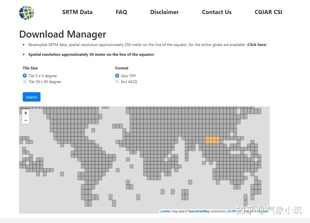WRF中如何使用SRTM的3s高分辨率地形数据集 - 知乎
