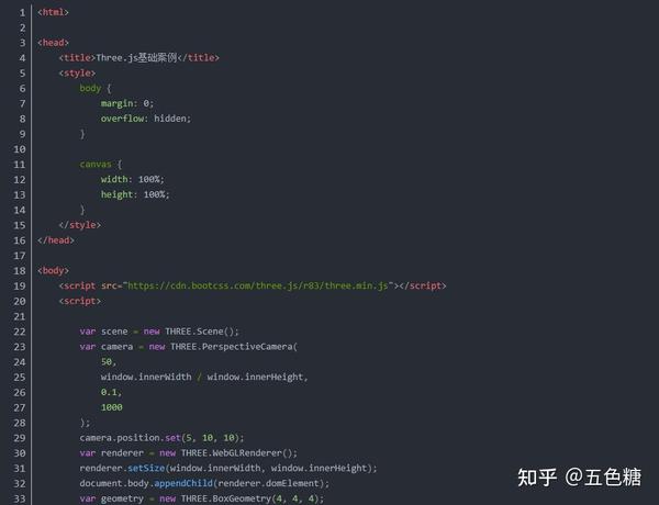 Three.js基础入门系列（二） - 知乎