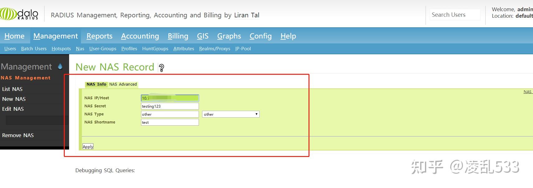 OpenWRT+FreeRadius+TinyRadius+Daloradius实现portal加radius安全认证 - 知乎