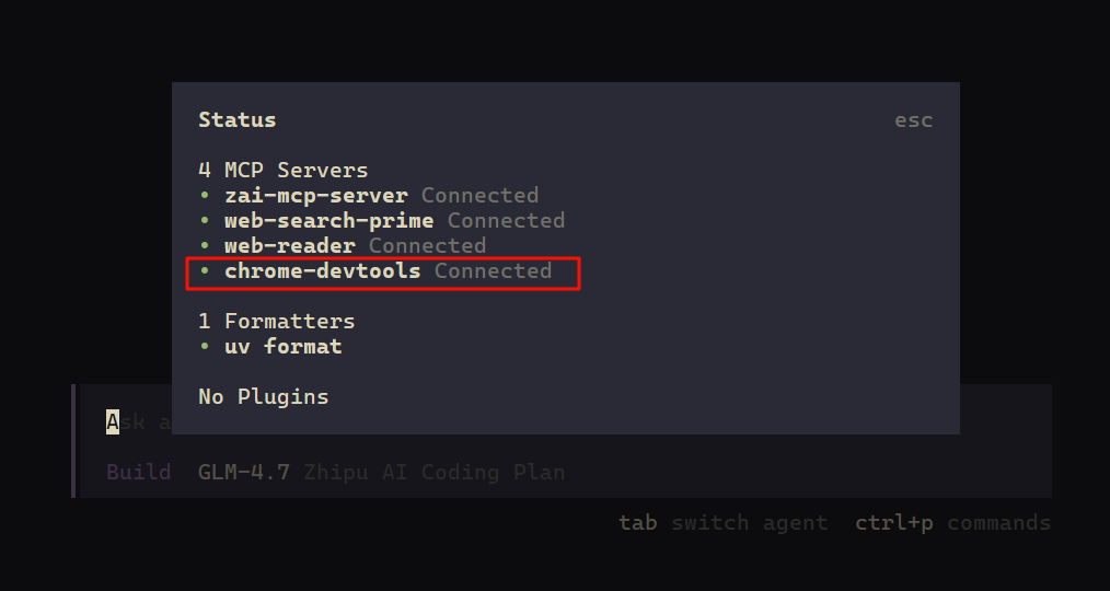 chrome-devtools-mcp 在opencode cli中配置方法 - 知乎