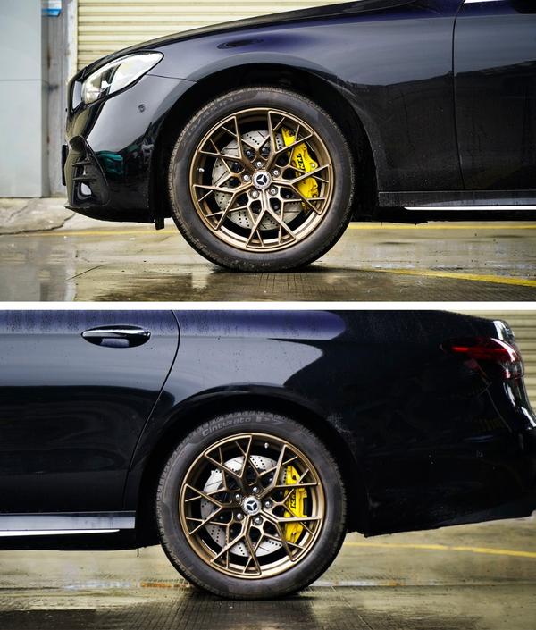 奔驰E300L升级案例，改装TEI刹车前6后4套件，颜值高、性能强 - 知乎