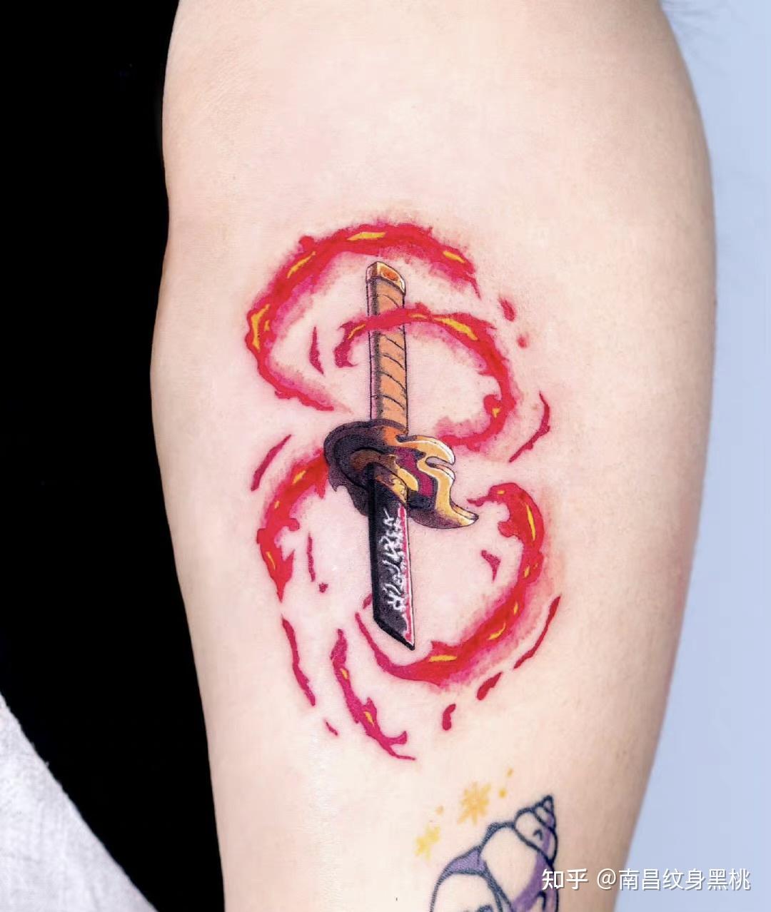 鬼灭之刃 纹身 - 知乎