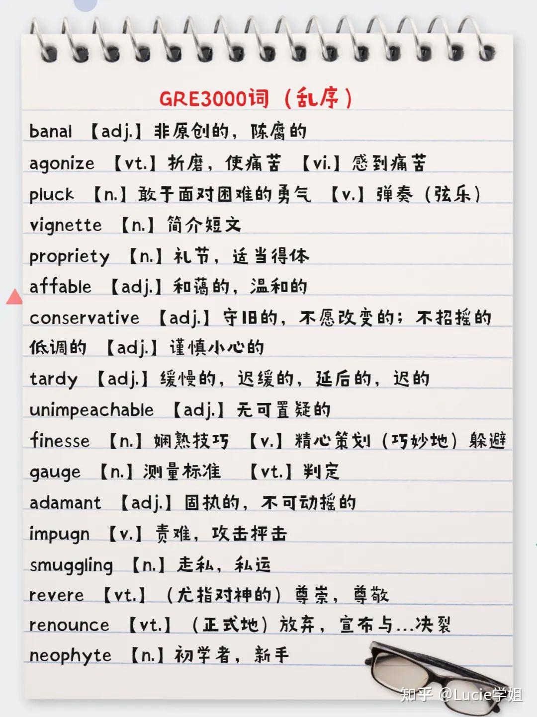 5分钟掌握GRE科学背词法！附GRE3000词汇表PDF！ - 知乎