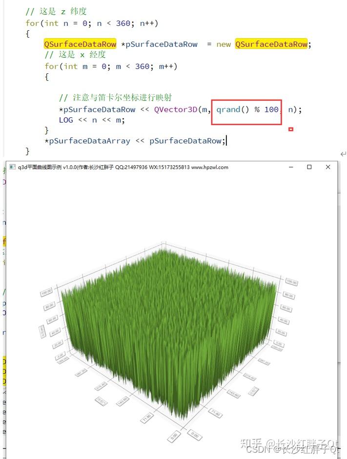 Qt开发技术：q3d图表开发笔记（三）：q3dsurface三维曲面图介绍、demo以及代码详解 知乎