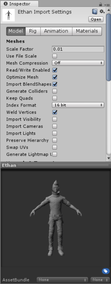 【Unity3D】人体模型及动画 - 知乎