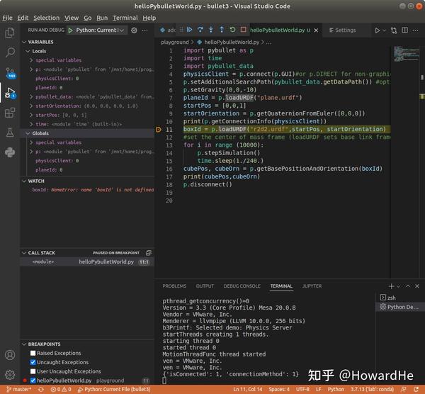 环境篇-pybullet安装流程 - 知乎