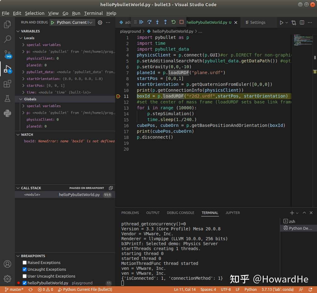 环境篇-pybullet安装流程 - 知乎