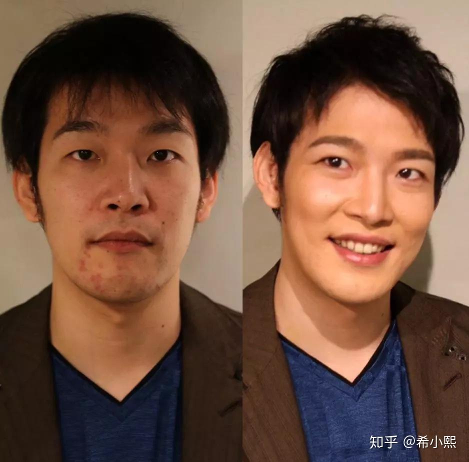 男生化妆就是 娘”吗？看完这波男生化妆前后对比照，终于知道化妆有多重要了！ 知乎