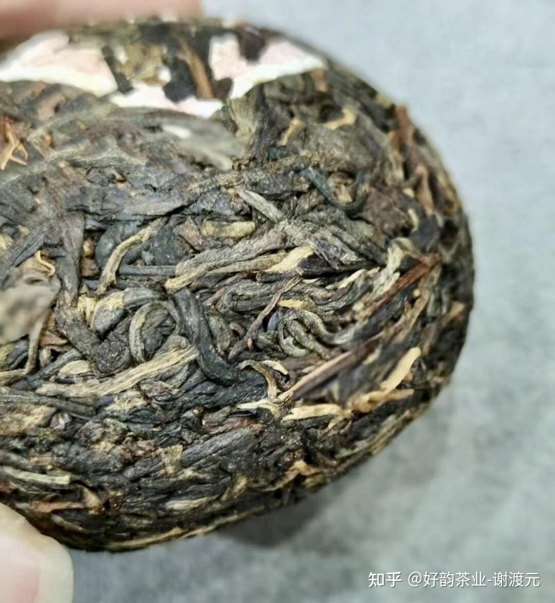 2005年 车顺号沱茶 易武生普洱沱茶 瑞贡天朝,二两沱,一条五沱,云南易武传统手工石磨压制,条索显毫,仓储干净,汤色橙黄通透,滋味柔甜,回甘