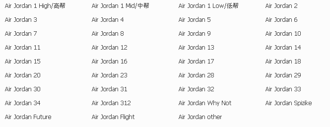 AJ1-34全系列，aj1-34全系列,Air Jordan,你喜欢的味道！ - 知乎