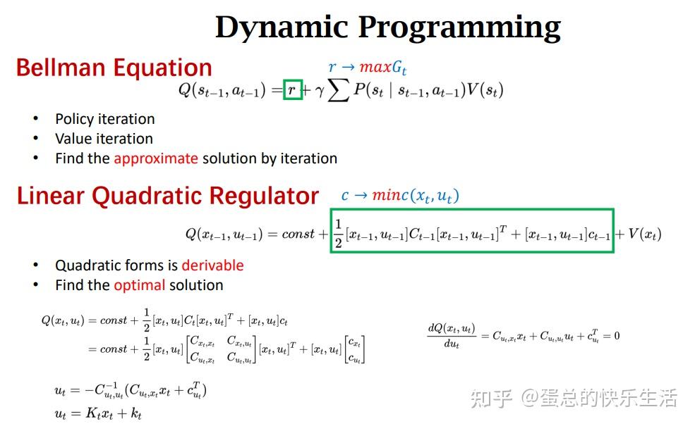 从强化学习来理解控制算法LQR - 知乎