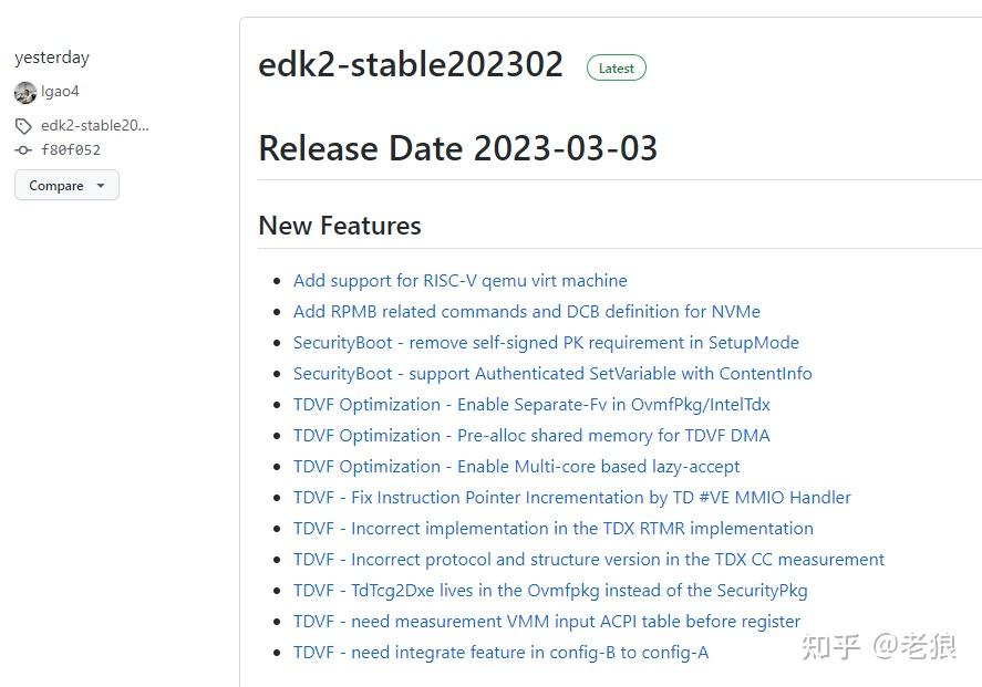 快讯，UEFI EDKII发布2023年第一个Release，支持RISC-V QEMU虚拟机，还带来了这些功能 - 知乎