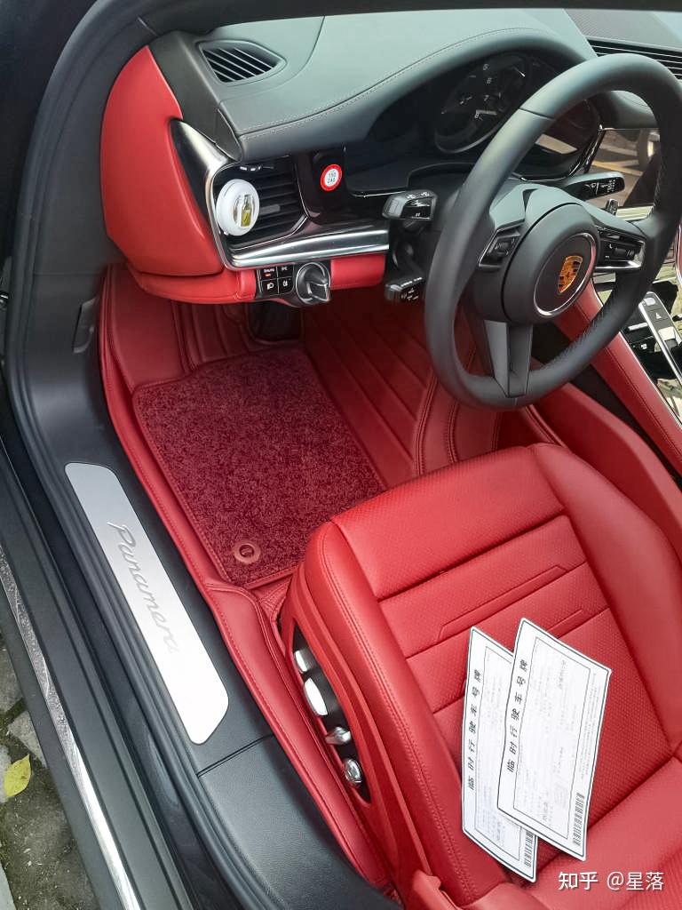 保时捷帕拉梅拉加长版红色内饰好看极了 - 知乎